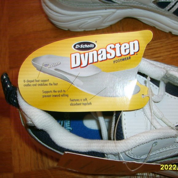 Dr. Scholl's | Shoes | Dr Scholls Dynastep Leather Sneakers Size 52 M ...